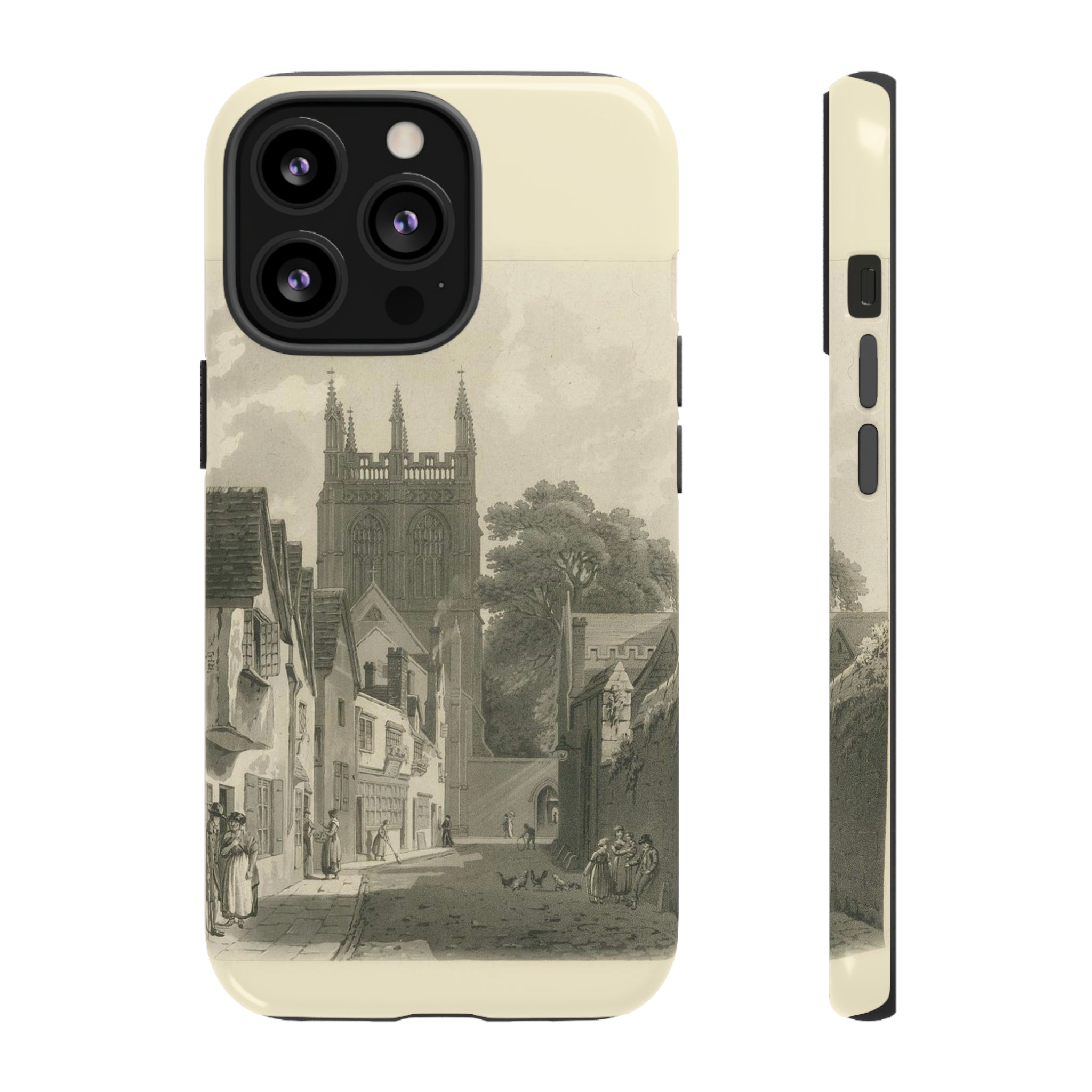 Magdalen tower from Magpie lane. Magdalen Tower, Oxford original image ...